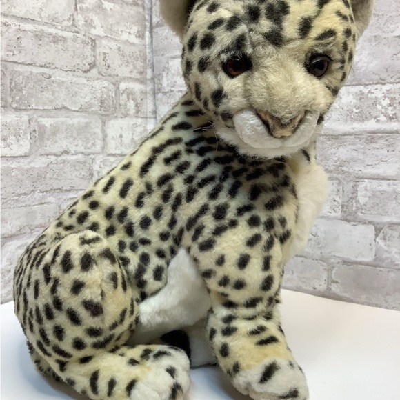 Applause | Toys | Applause Plush Snow Leopard Vintage Realistic 4 ...